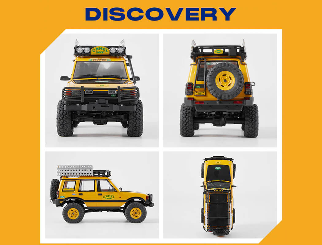 FMS 1:24 Land Rover Discovery RTR - Yellow